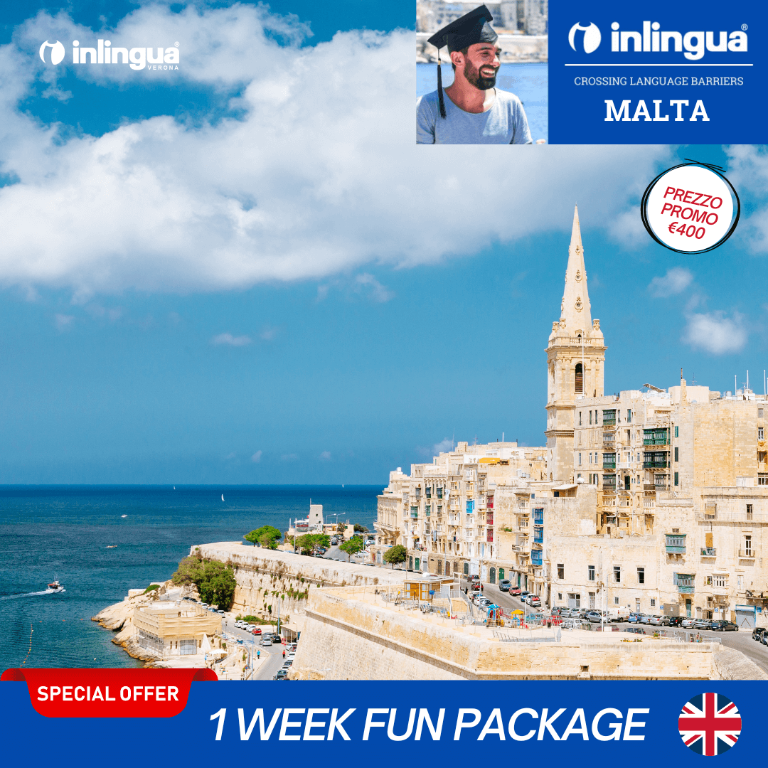Impara l’inglese a Malta! 1 Week Fun Package | Inlingua Verona